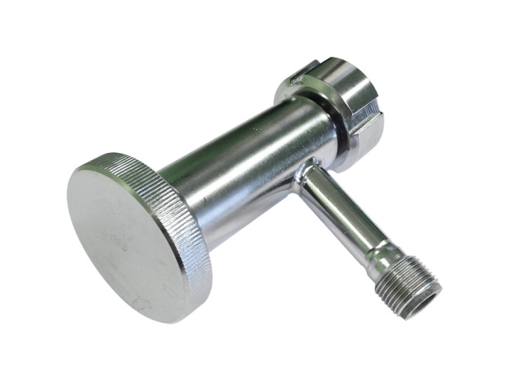 Test cock NW 10 knuckle for Stainless steel Pressure Tanks